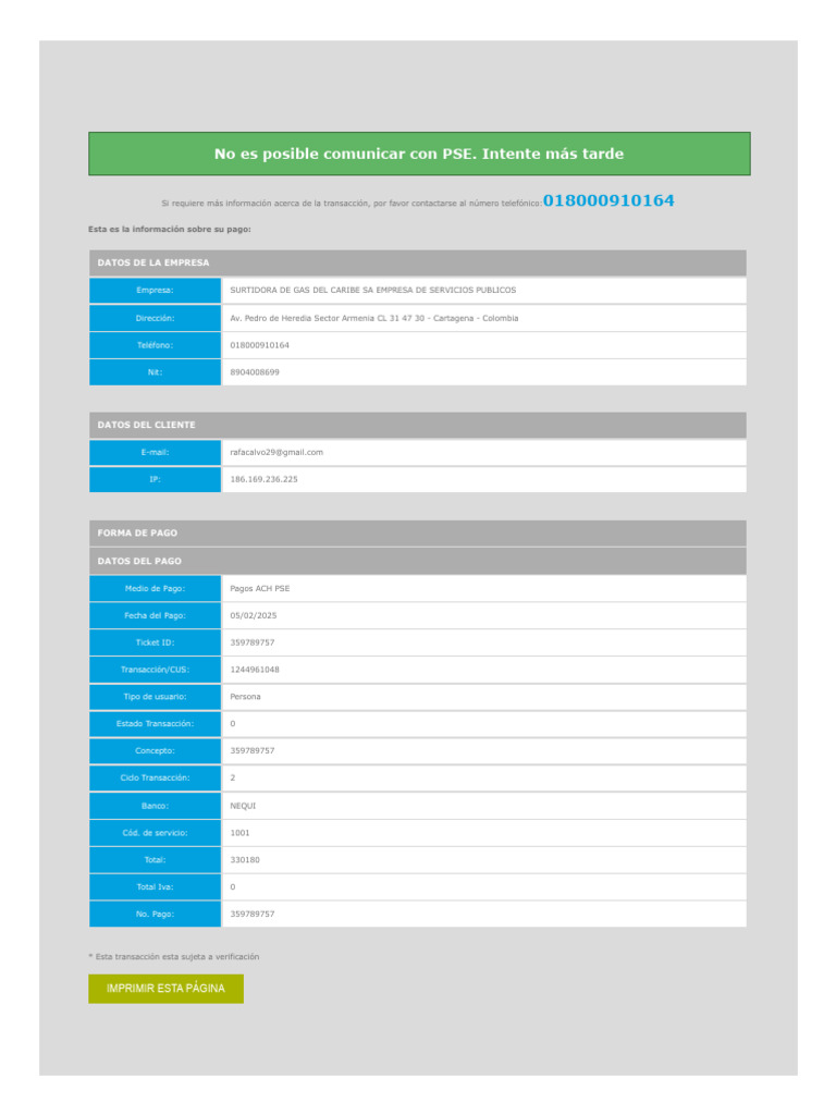 SURTIGAS S.A-E.S.P CONTRATO gas enero 2025 | PDF