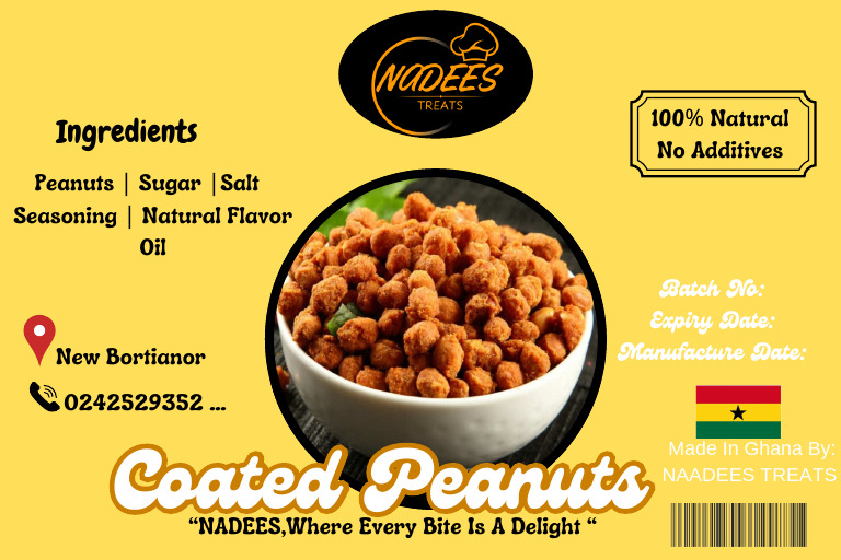 Coated Peanuts PDF | PDF