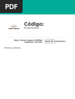 Condiciones del Bono Crepes & Waffles | PDF | Finanzas y dinero ...