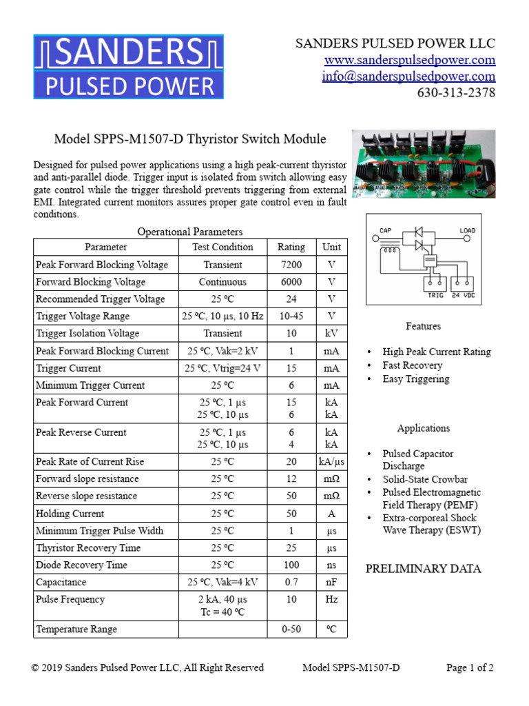 SPPS M1507 D Datasheet | PDF | Capacitor | Diode