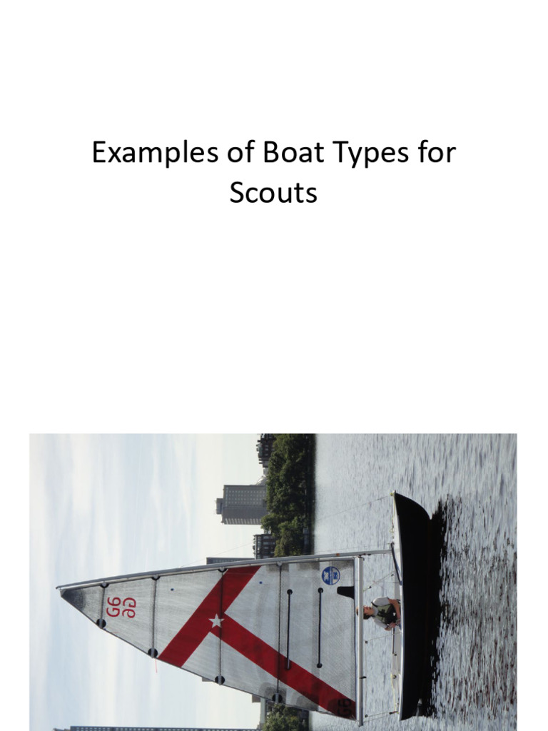 Boat Types for Scouts Explained | PDF