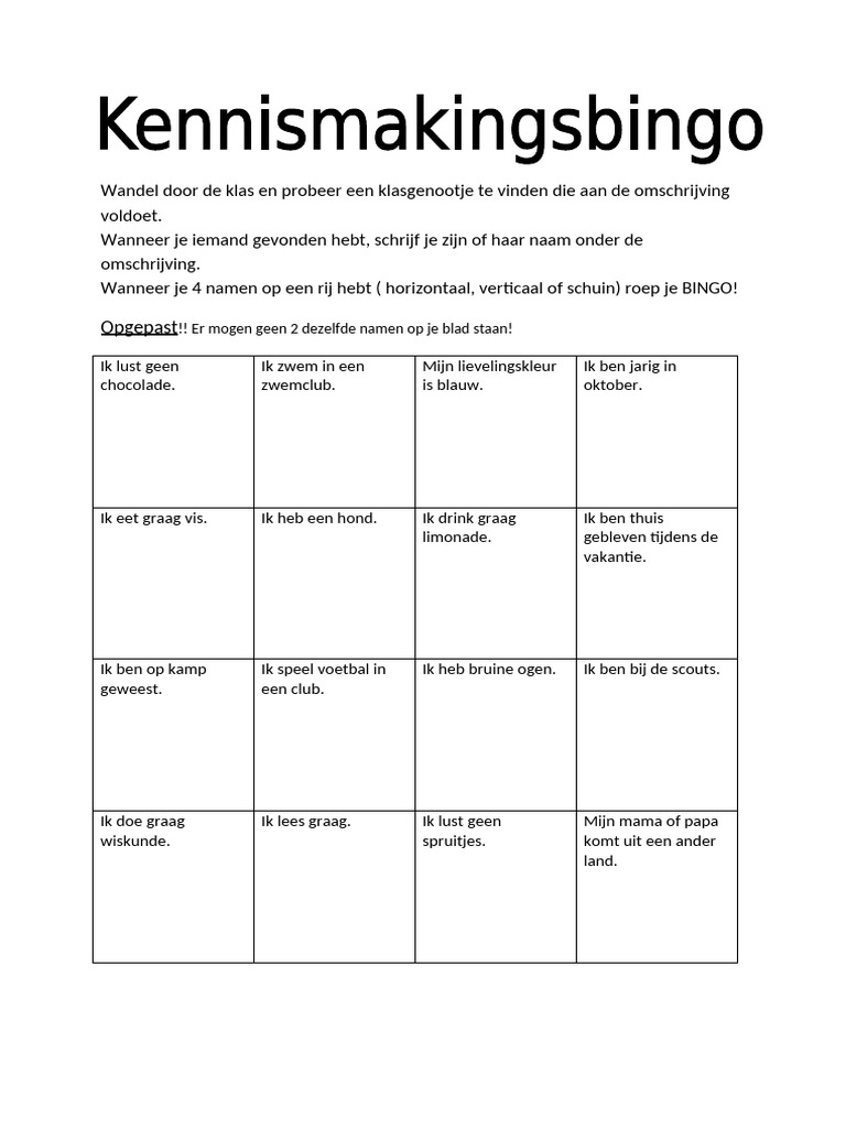 Kenn Is Makings Bingo | PDF