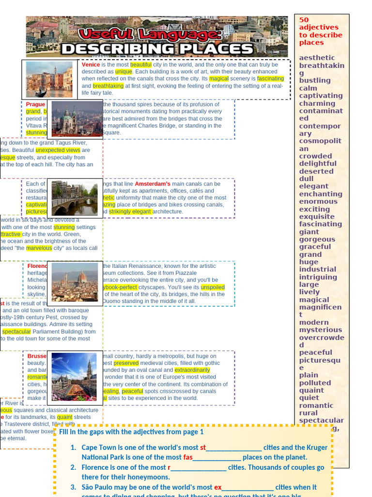 Descriptive Guide to Iconic Cities | PDF | Baroque