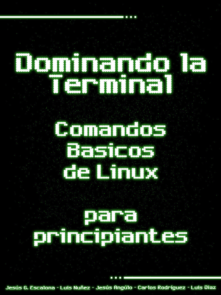 Comandos Basicos Linux IUJO | PDF