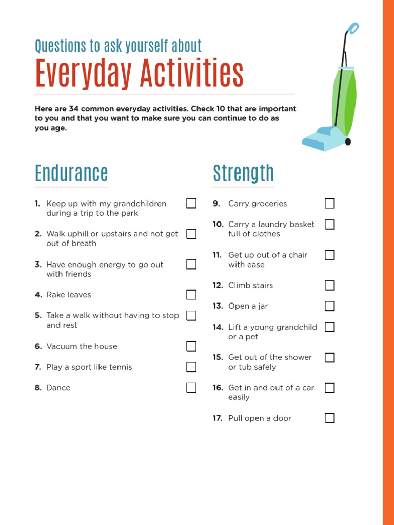Questions Everyday Activities Worksheet | PDF
