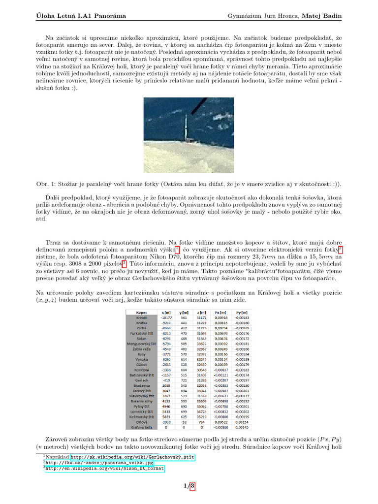 Matej_Badin_Panorama | PDF