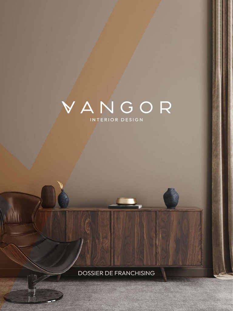 Dossier de Franquias VANGOR: Design de Interiores | PDF | Franchising ...