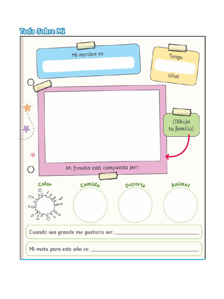 Actividad primer día de clases | PDF