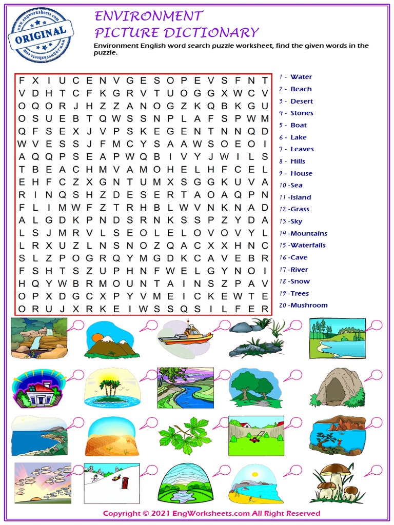 environment-english-word-search-puzzle-worksheet-find-the-given-words ...
