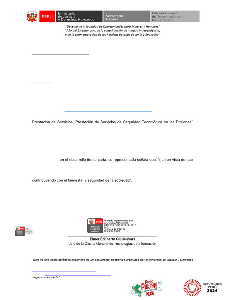 Carta 000072-2024 Jus-Ogti PDF | PDF