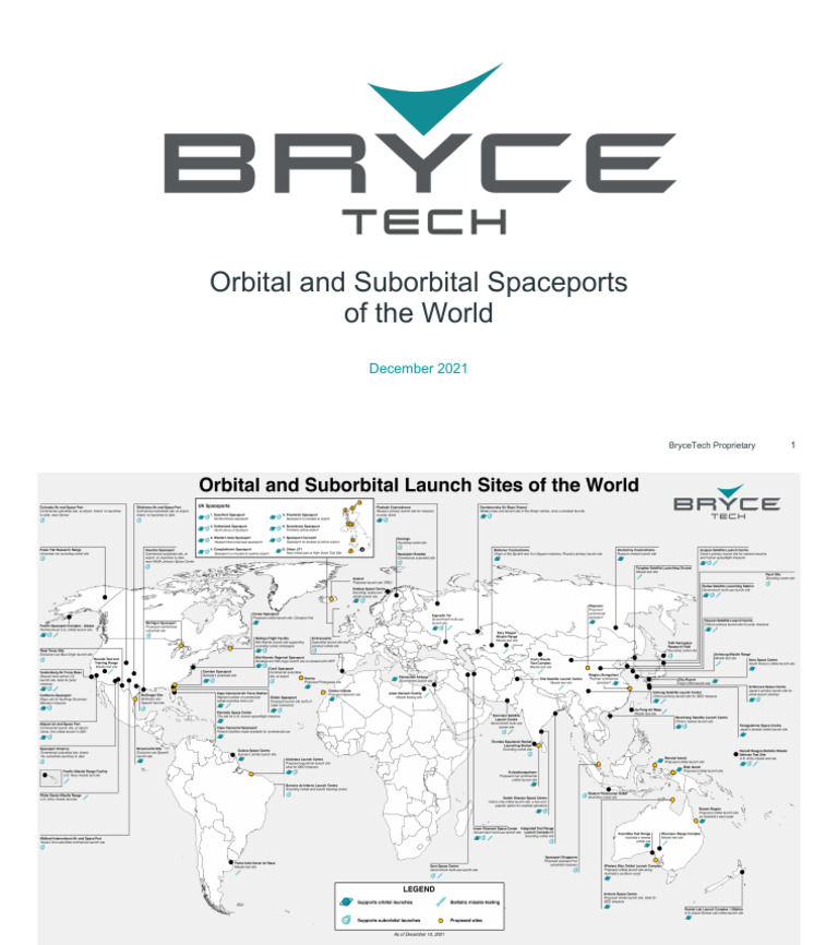 Bryce Launch Sites 2021 | PDF