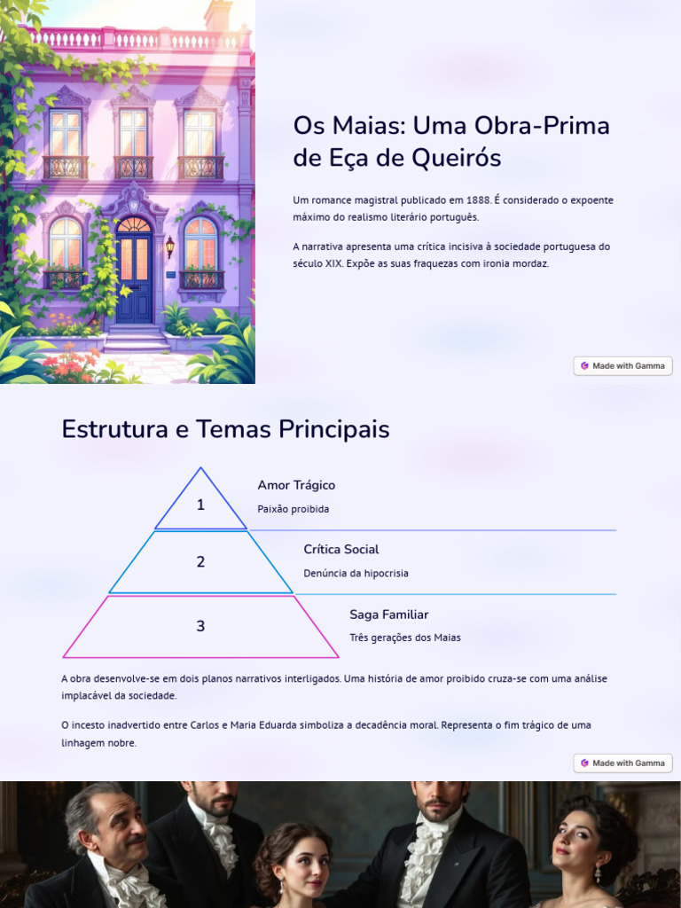 Análise de "Os Maias" de Eça de Queirós | PDF