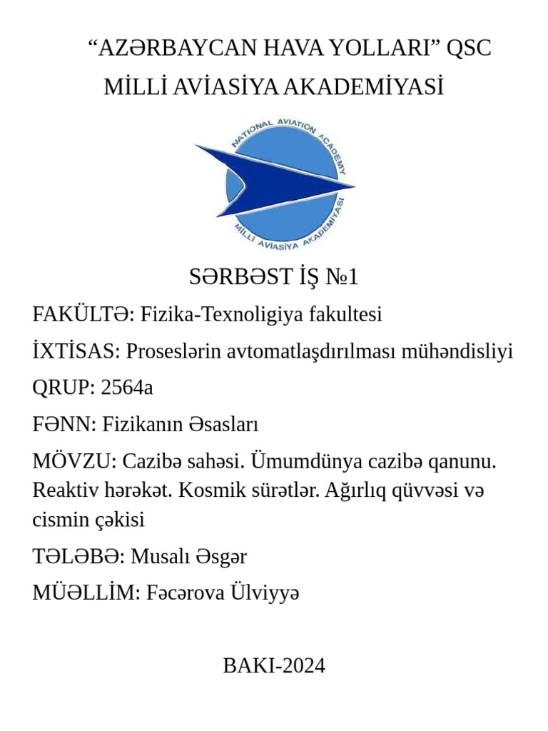 Fizika 1 | PDF