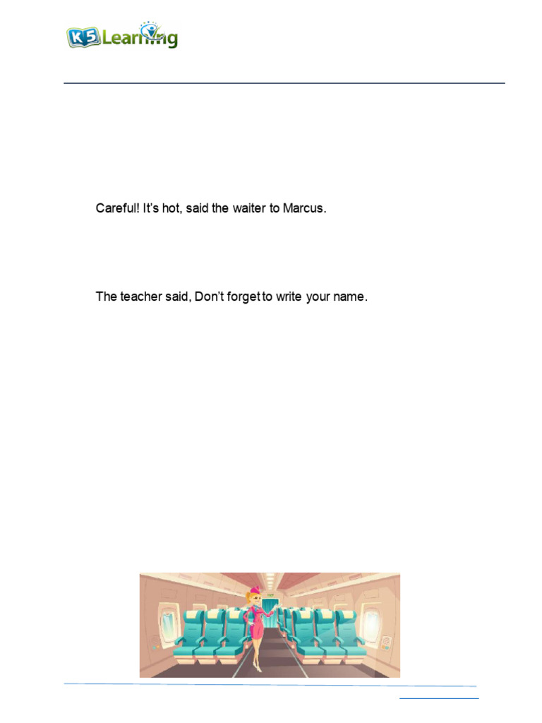 Grade 3 Quotation Marks B | PDF