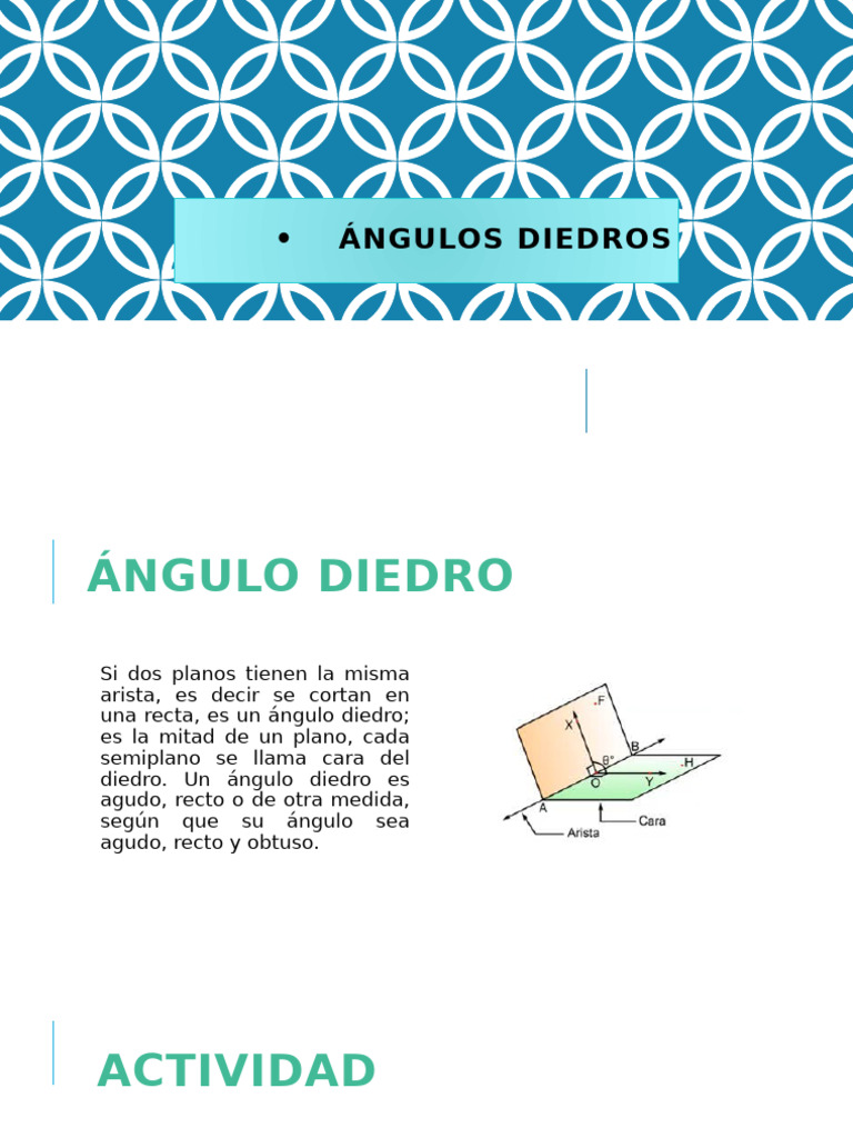 1 Angulo Diedro | PDF