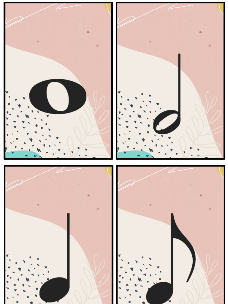 Music Note Posters | PDF