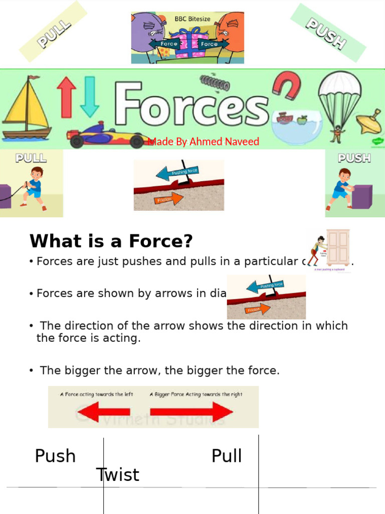 Understanding Forces for Primary School | PDF