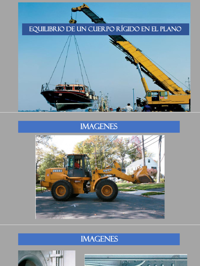 Equilibrio de Un Cuerpo Rigido en El Plano - Teoria | PDF | Viga (Estructura) | Fuerza