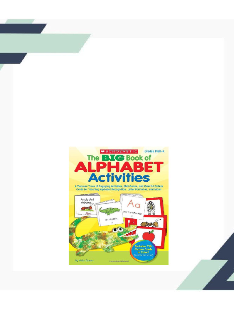 The BIG Book of Alphabet Activities A Treasure Trove of Engaging ...