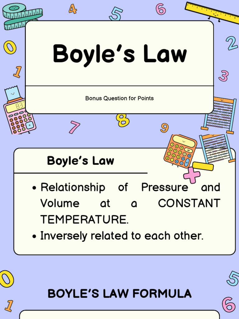 Quiz Boyles and Charles Law | PDF