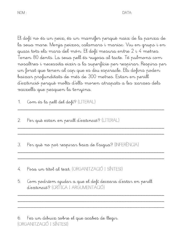 C. Lectora Dofí | PDF
