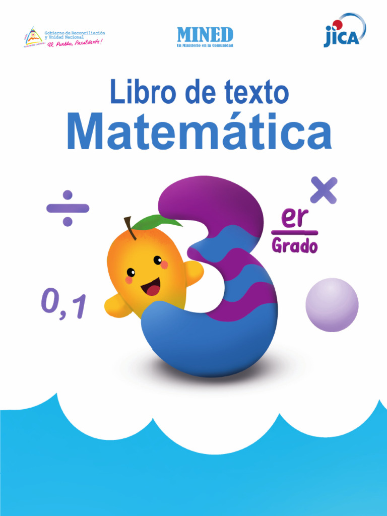 LIBRO de TEXTO Matematica 3er Grado 2025 (Desbloqueado) | PDF | Sustracción | Aprendizaje
