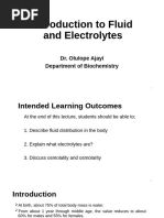 ECF and ICF: Fluid Balance Overview | PDF | Homeostasis | Buffer Solution