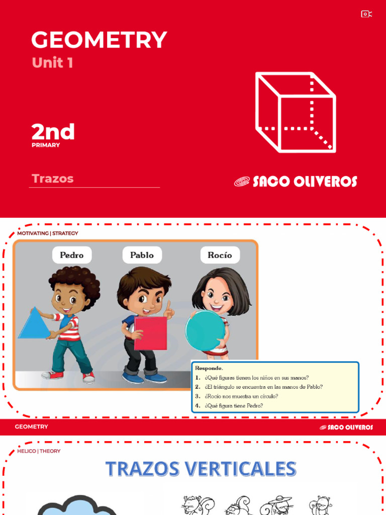 2do Geometría Unidad 1 Semana 1 Trazos | PDF
