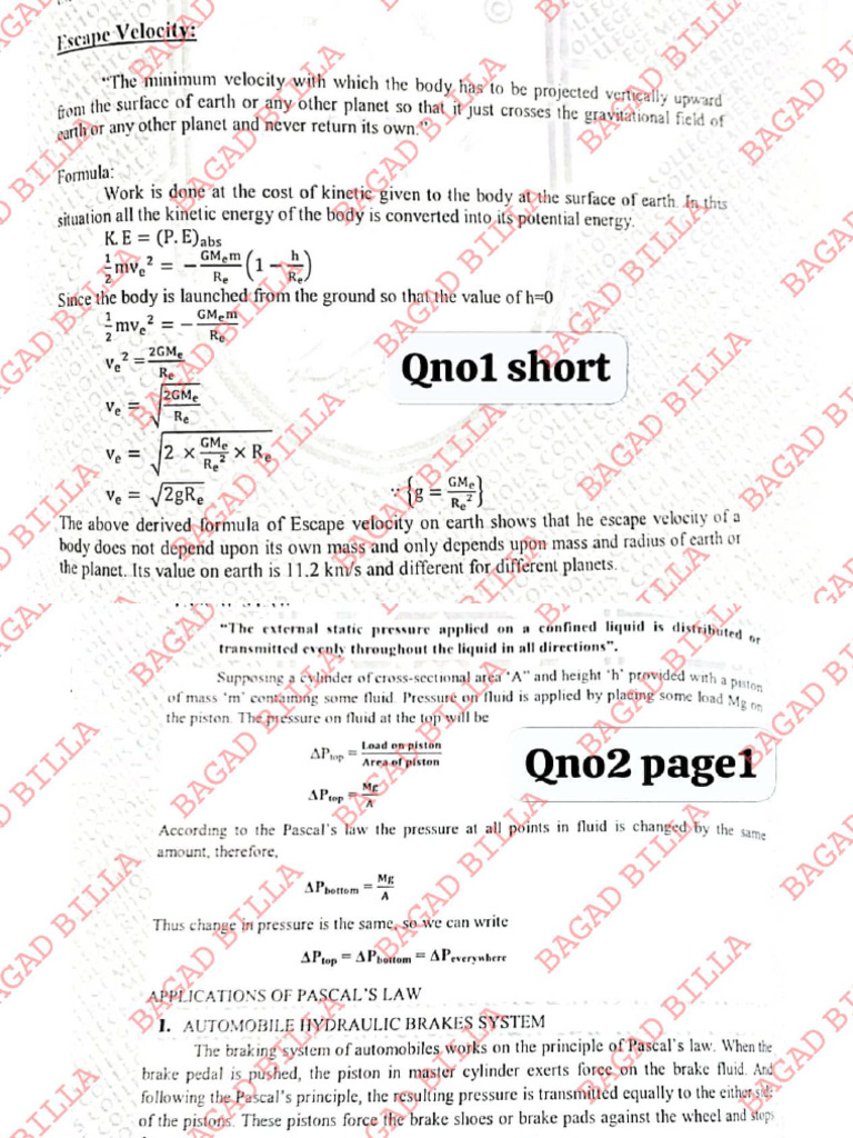 Xi Physics Solved Model Paper-2025 | PDF