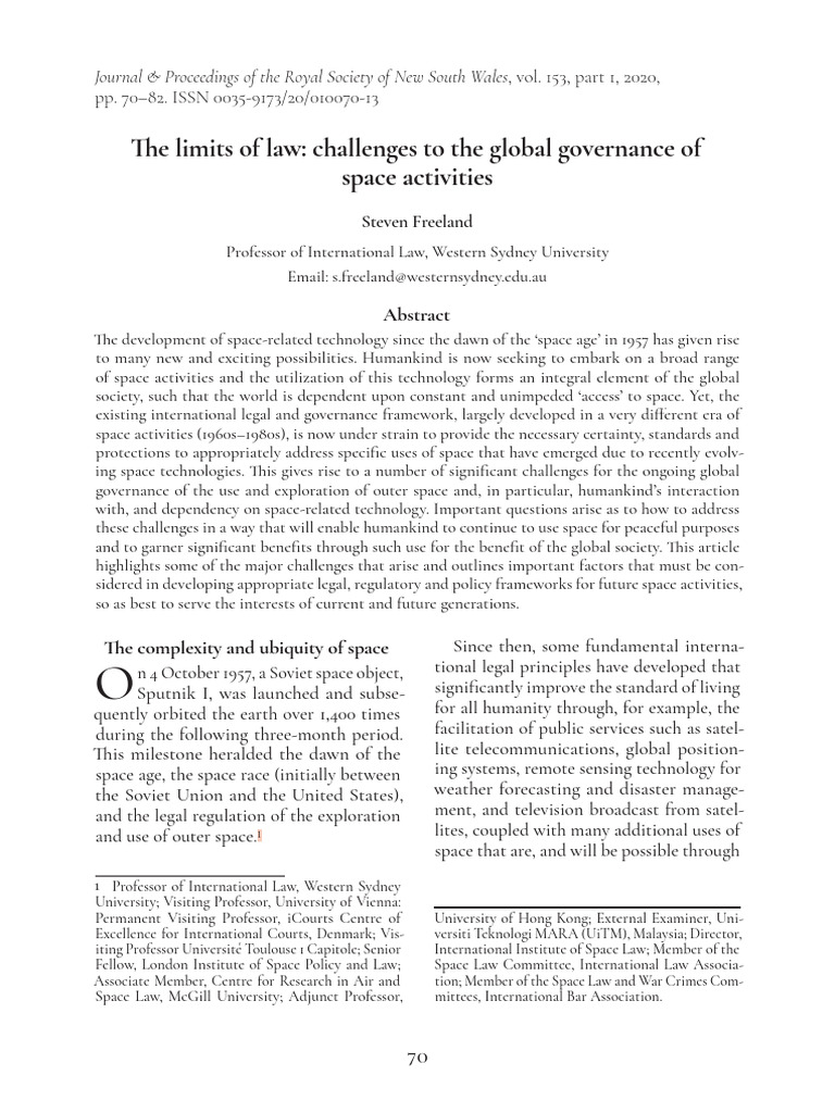 The Limits of Law Challenges To The Glob | PDF | Governance