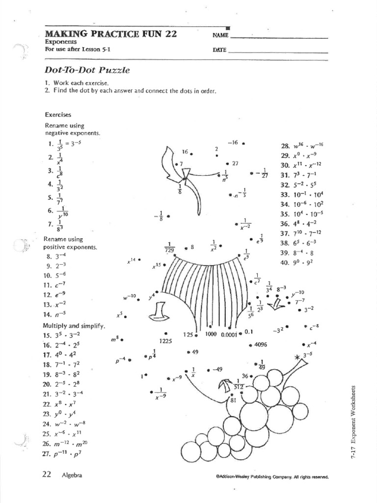 Dot To Dot Exponents | PDF