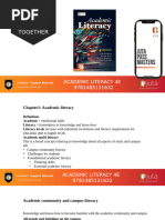 Academic Literacy for Tertiary Success | PDF | Literacy | Critical Thinking