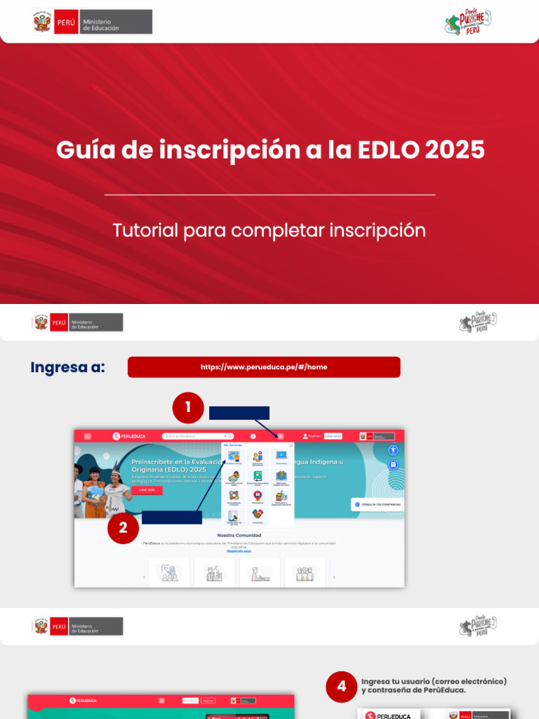 Guia para Completar La Inscripcion | PDF