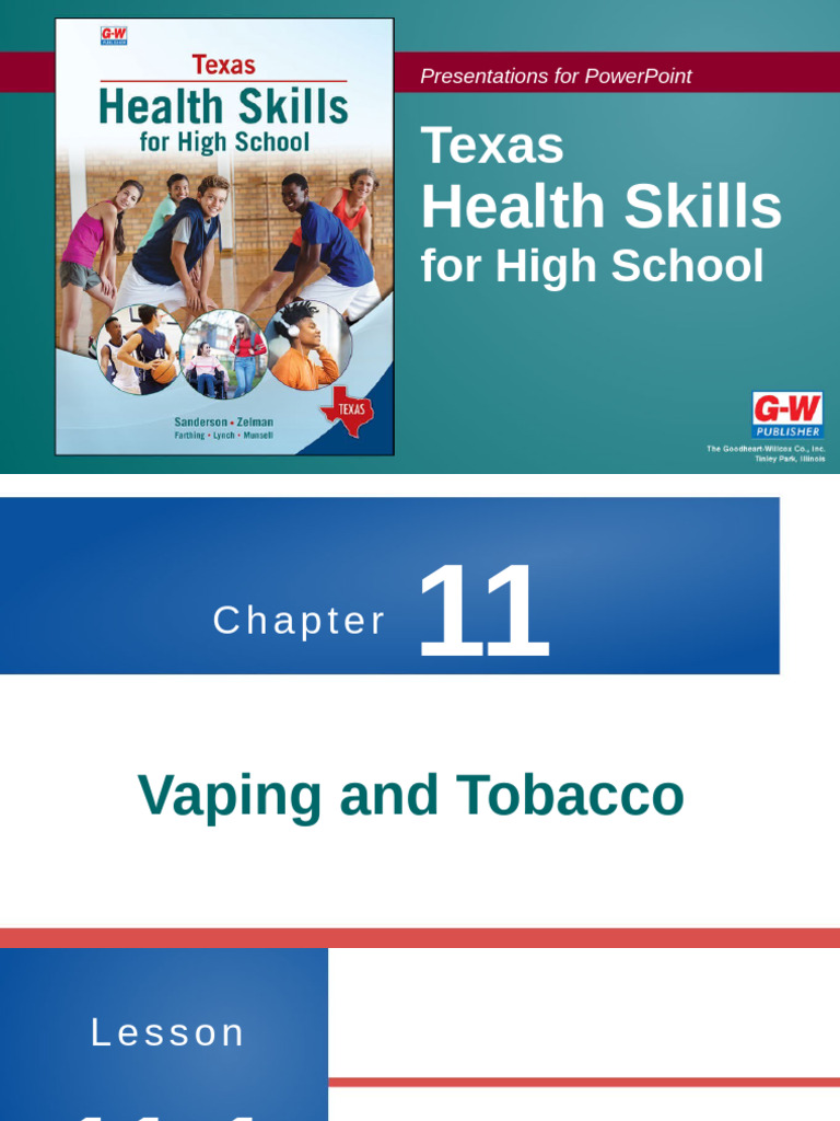 Chapter 11 Powerpoints | PDF | Electronic Cigarette | Tobacco