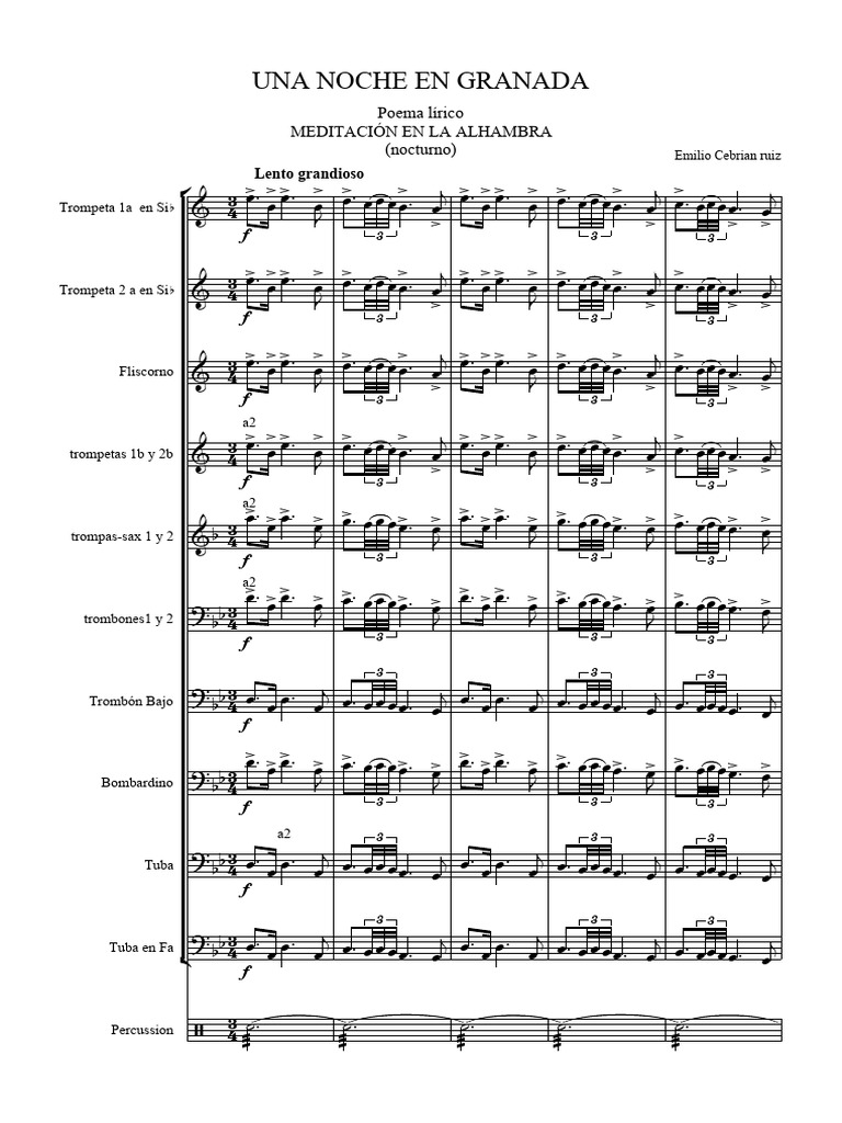 Una Noche en Granada | PDF