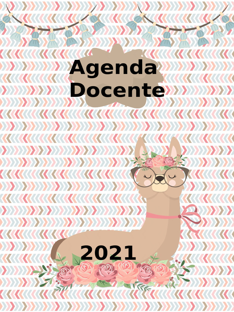 Agendas Docente 2021llama | PDF