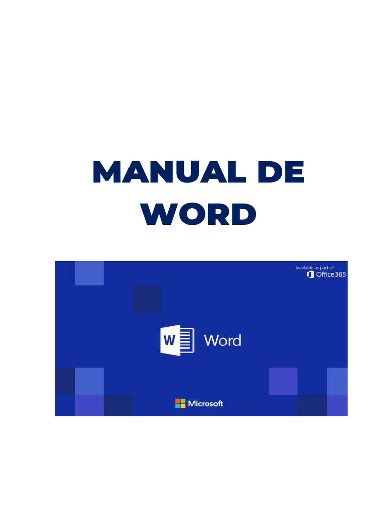 Manual de Word | PDF | Microsoft Word | Software
