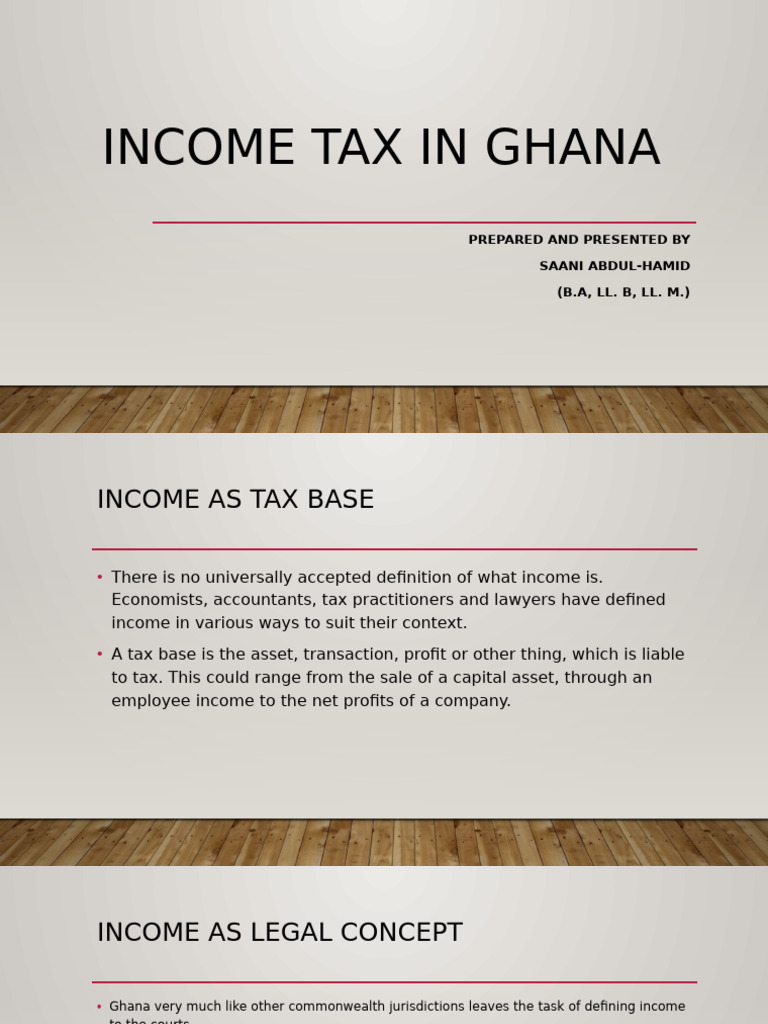 Income Tax Presentation | PDF | Cost Of Living | Taxes