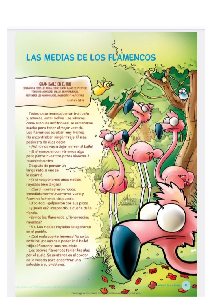 cuento las medias de flamenco | PDF
