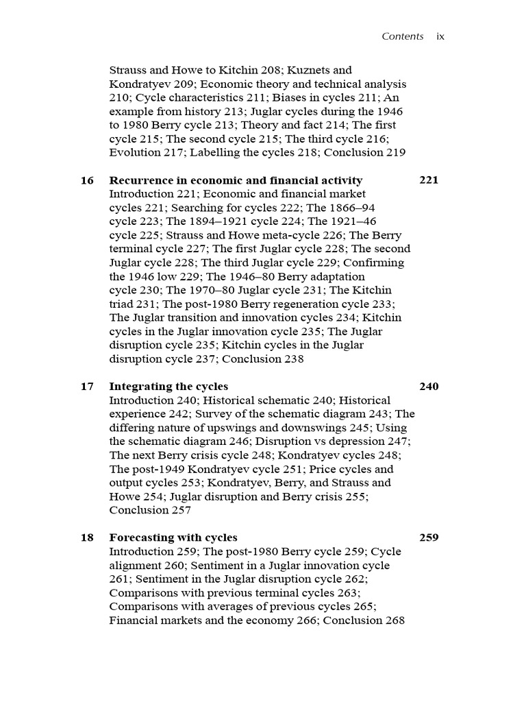 16 Recurrence in Economic and Financial Activity 221 | PDF