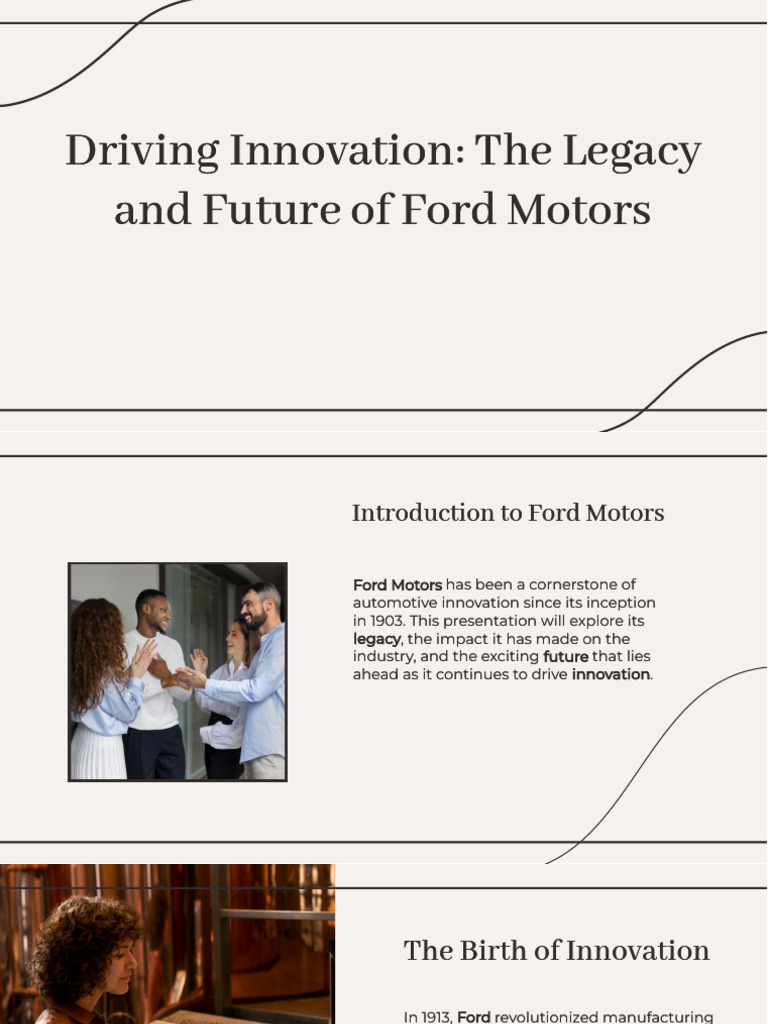 Ford Motors: Innovation Legacy & Future | PDF