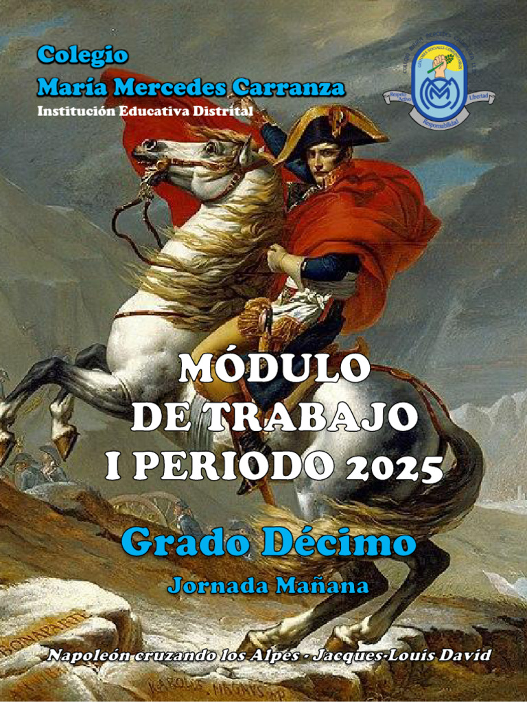 Módulo para El Aprendizaje Grado Décimo Primer Periodo JM - 2025 | PDF ...