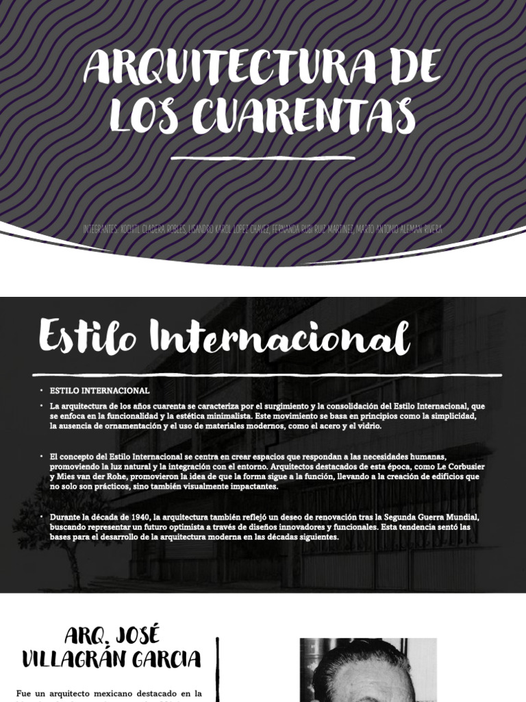 Arquitectura de los años 40 en México | PDF | México | Enseñando