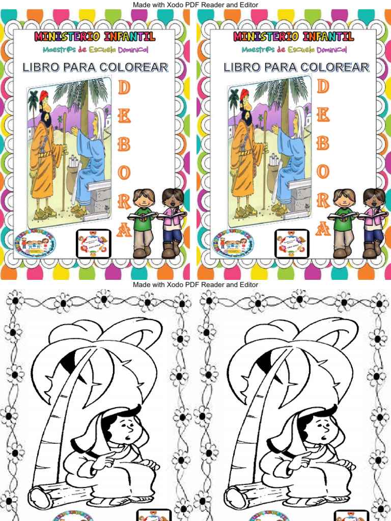 Dibujos de Débora para Colorear | PDF