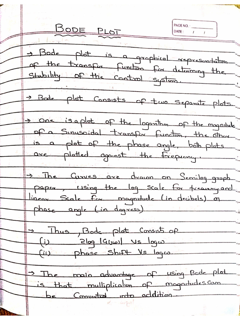 Bode Plot 1 | PDF