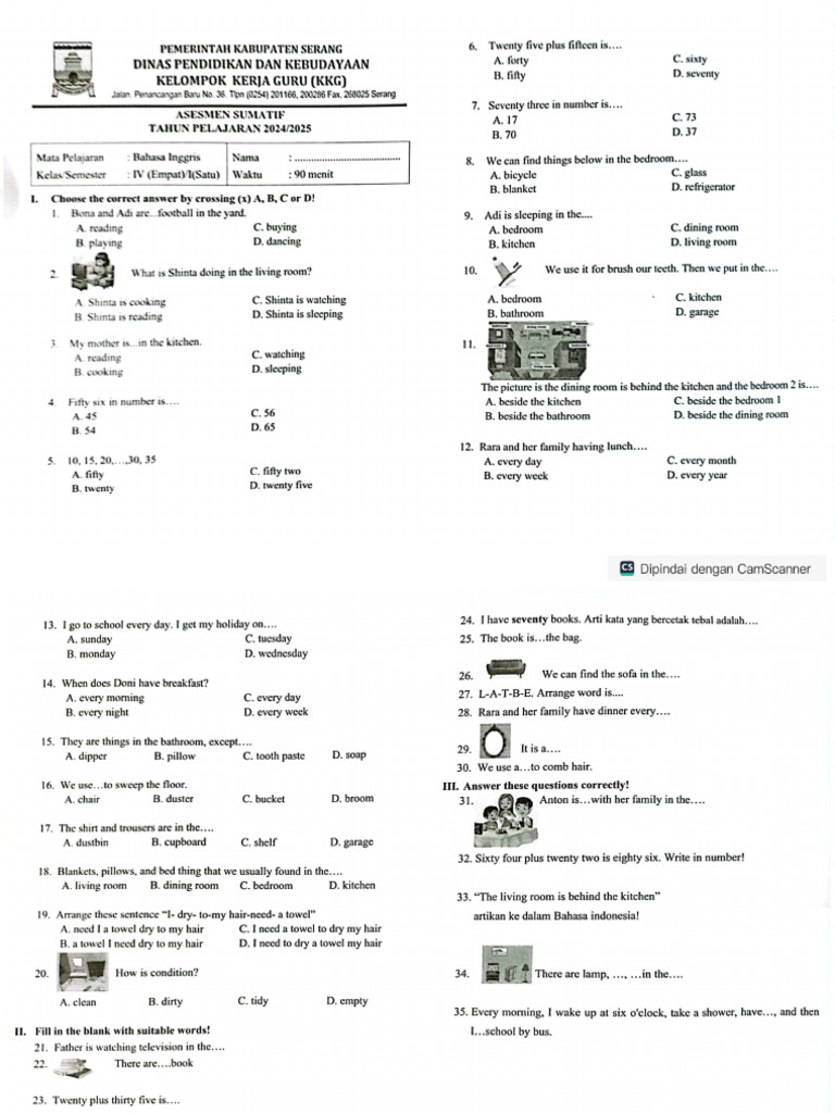 Pts Kelas 4 Smt 2 Pdf