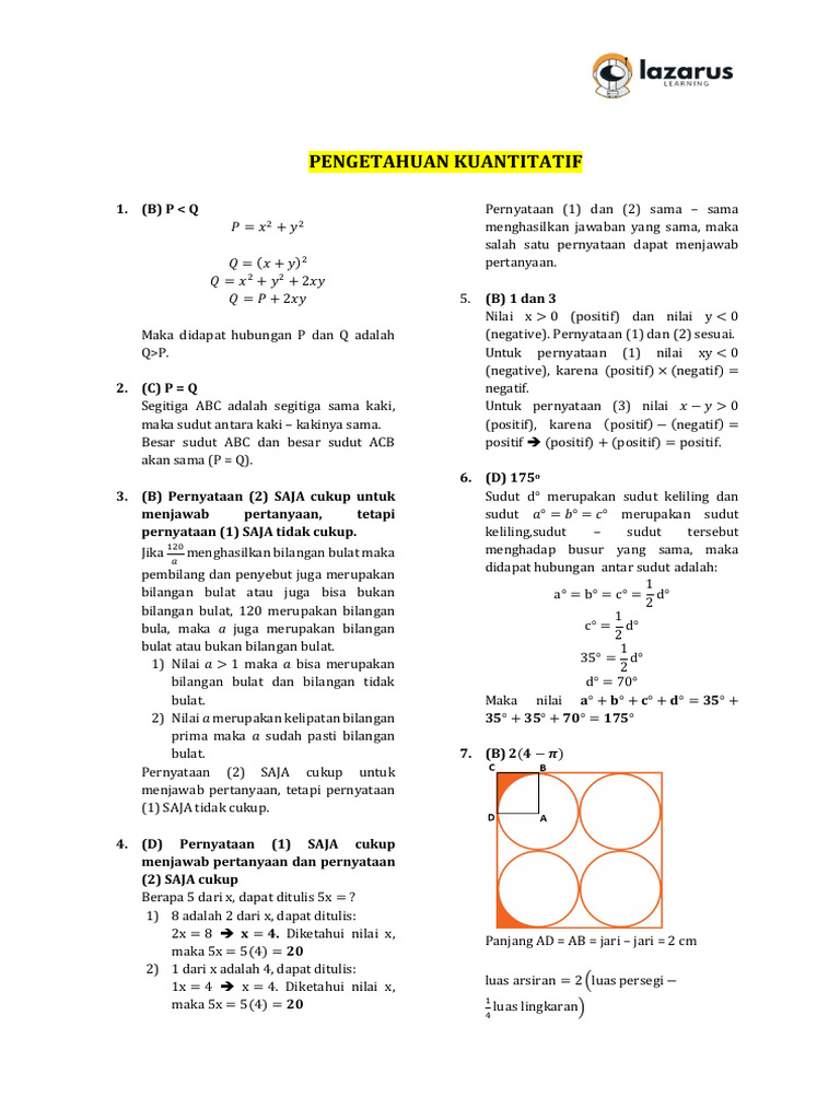 (Pembahasan-Pk) Paket 053 | PDF