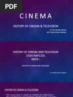 The History of Film Timeline | PDF | Cinema Of The United States
