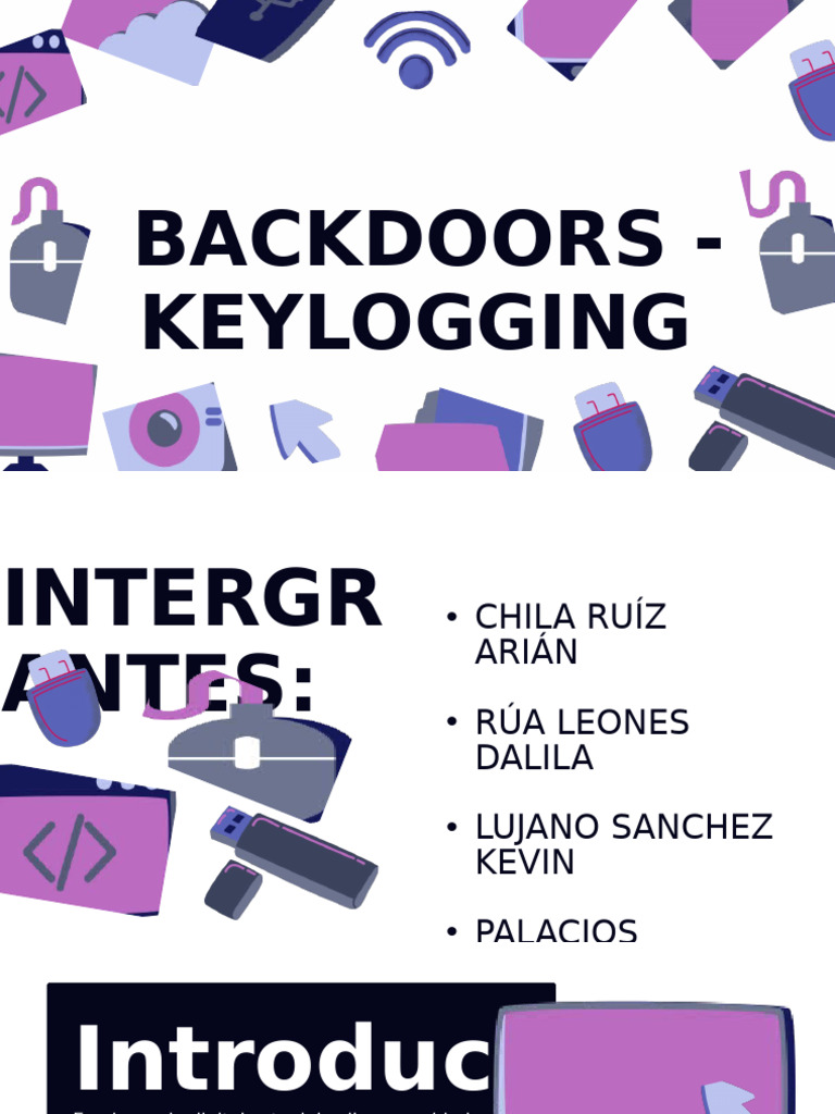 Backdoors y Keylogging | PDF | Habilidades de seguridad informática ...