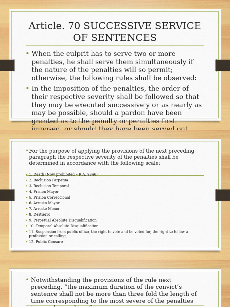 CRIM LAW Art70 77 ISL | PDF | Parole | Treason